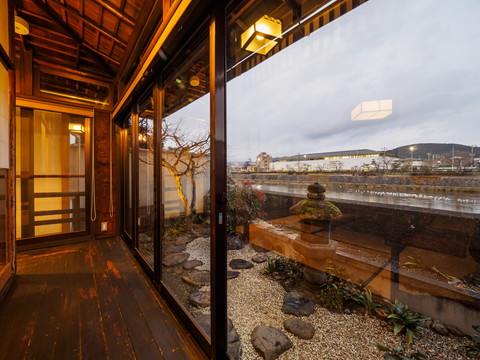 Kyo-Machiya, a traditional town house in Kyoto. You can reserve the ...
